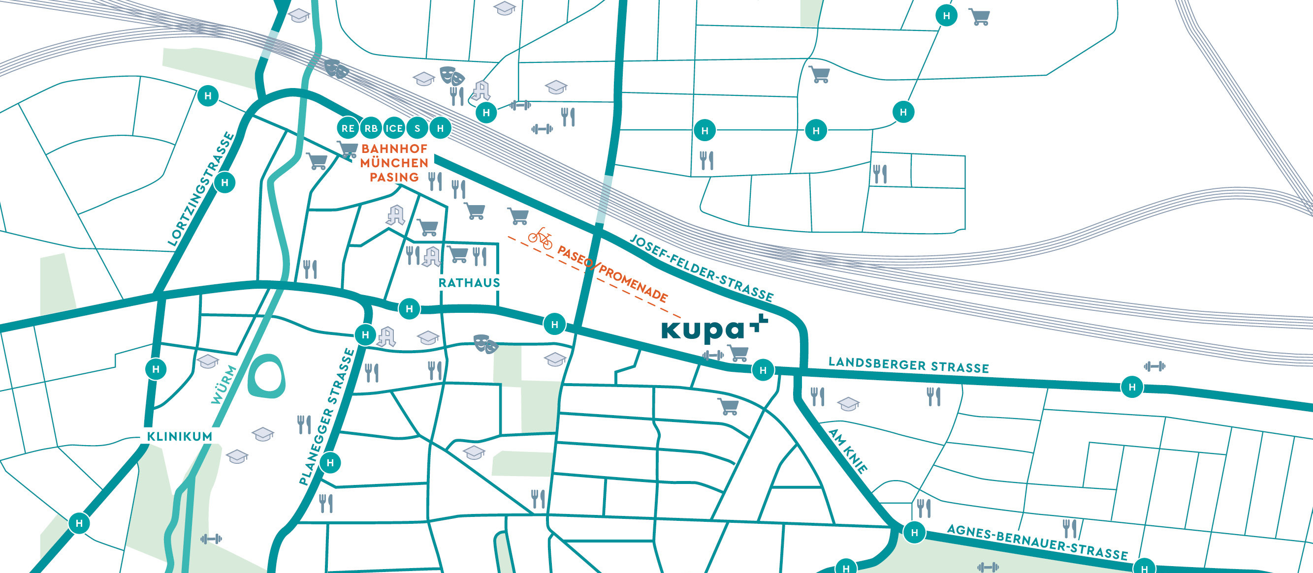 kupa - Neubauprojekt in München Pasing - Bauwerk