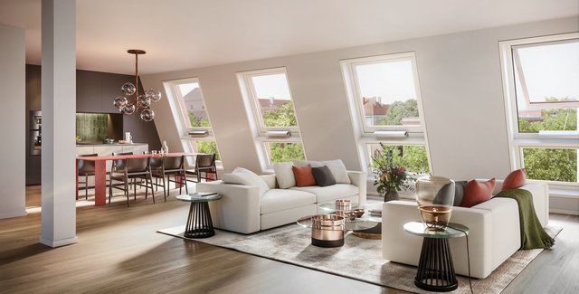 Van B. Very urban living. - Bauwerk