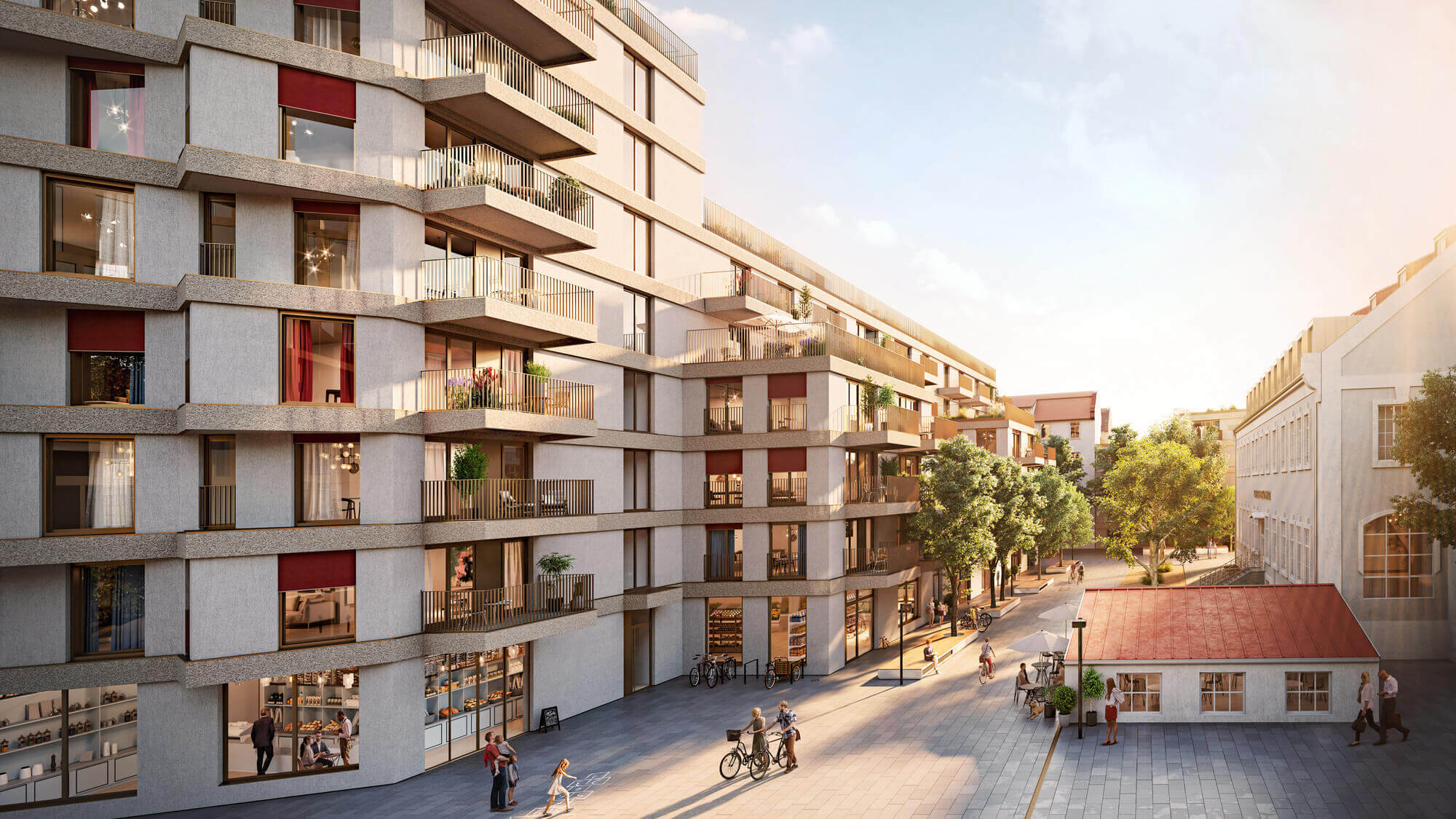 kupa - New build project in Munich Pasing - Bauwerk