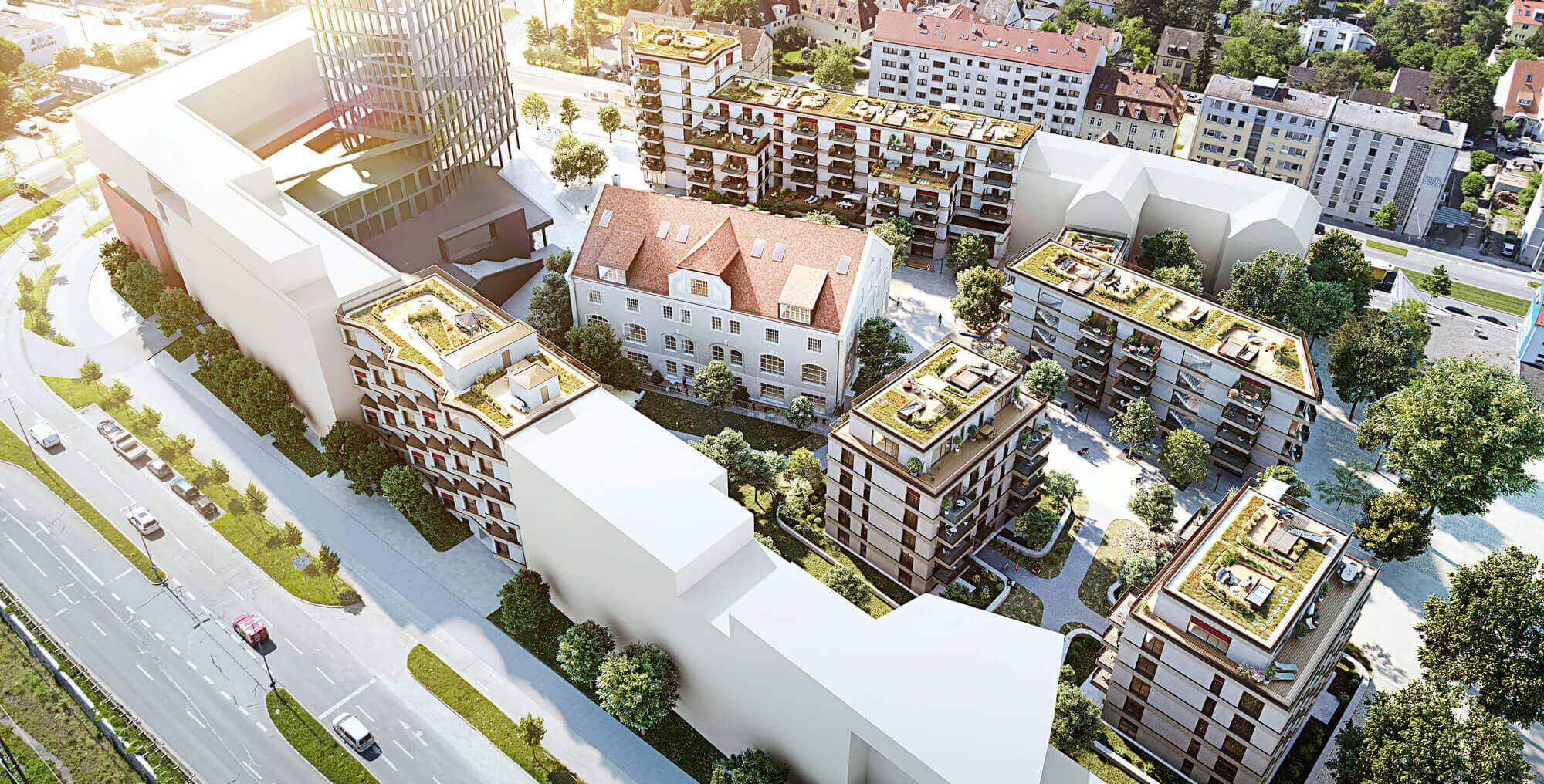 kupa - Neubauprojekt in München Pasing - Bauwerk