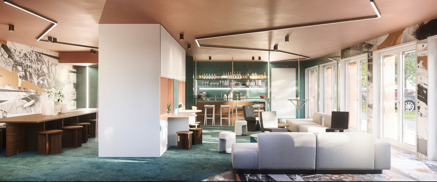 Van B Co-Living-Space - Bauwerk