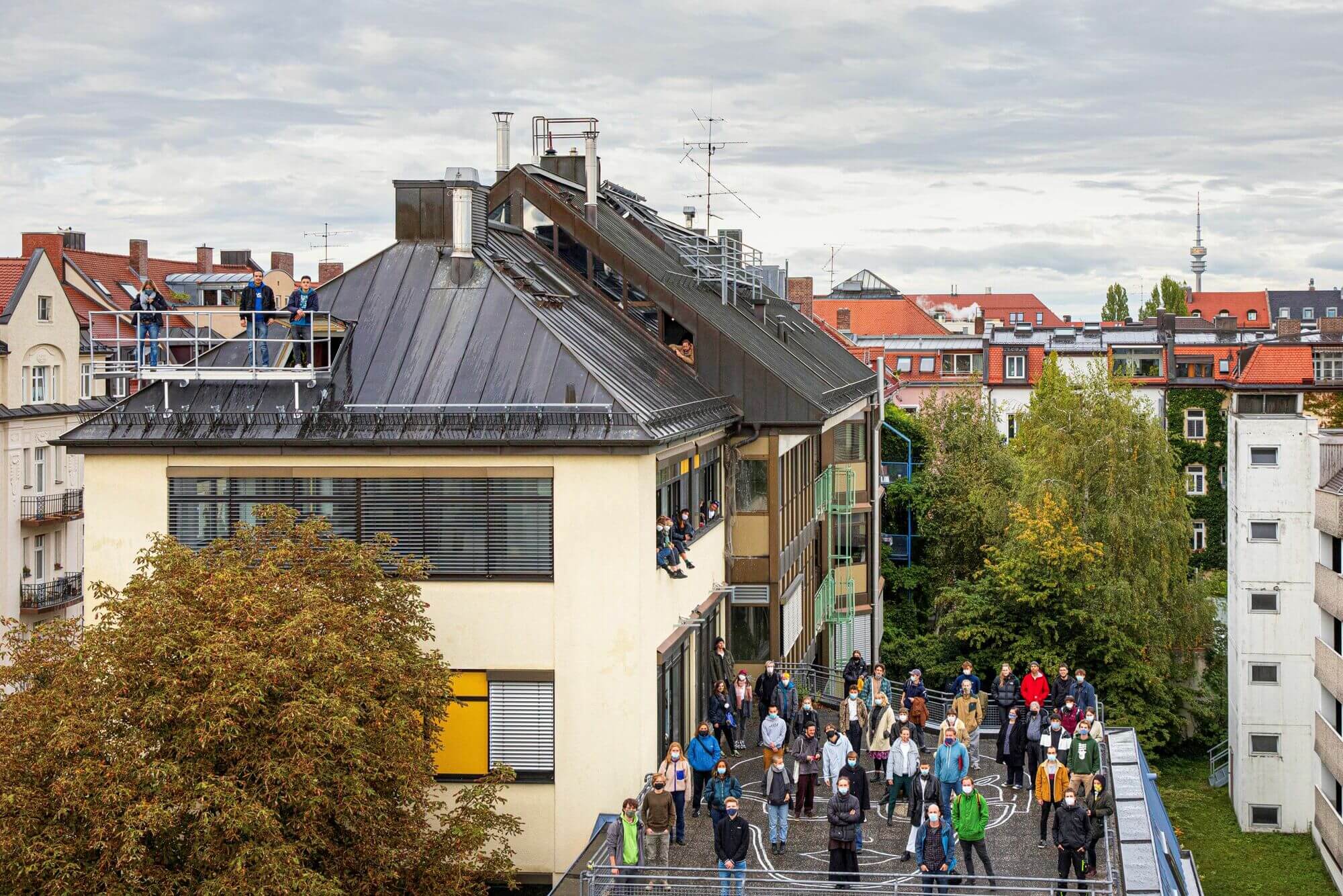 Neue Zwischennutzung in München-Neuhausen - Bauwerk Neue Zwischennutzung in München-Neuhausen - Bauwerk