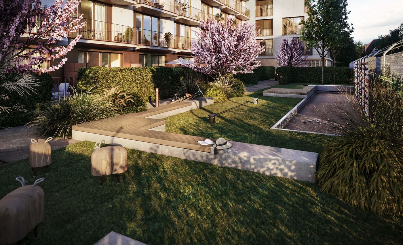 Van B. Very urban living. - Bauwerk