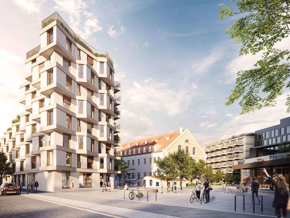 kupa - New build project in Munich Pasing - Bauwerk