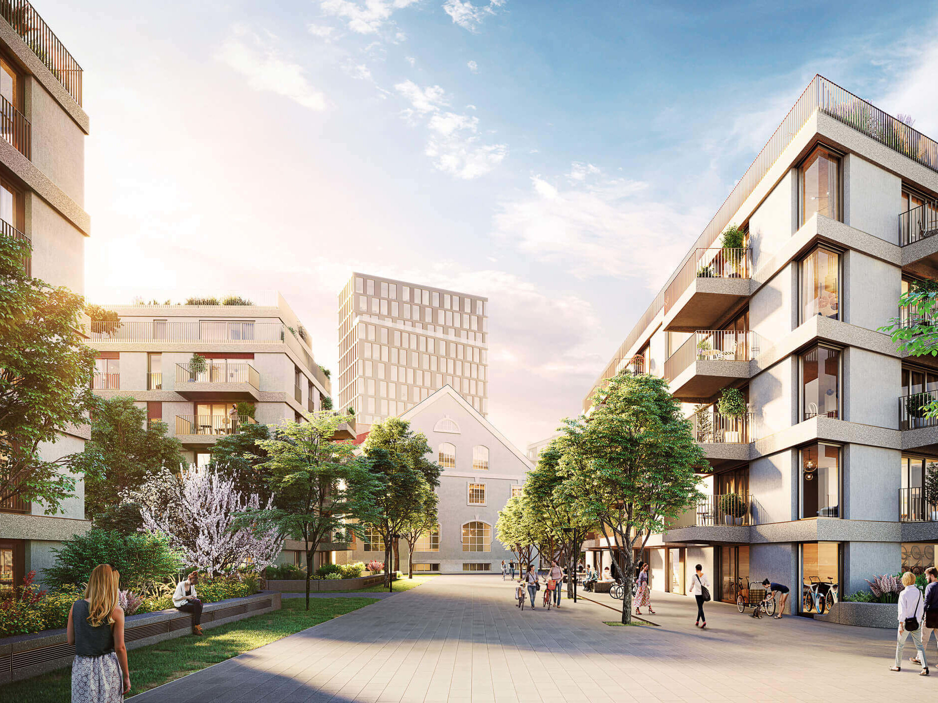 kupa - New build project in Munich Pasing - Bauwerk