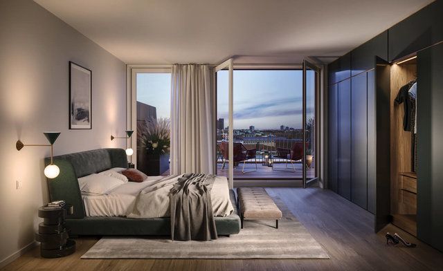Van B. Very urban living. - Bauwerk